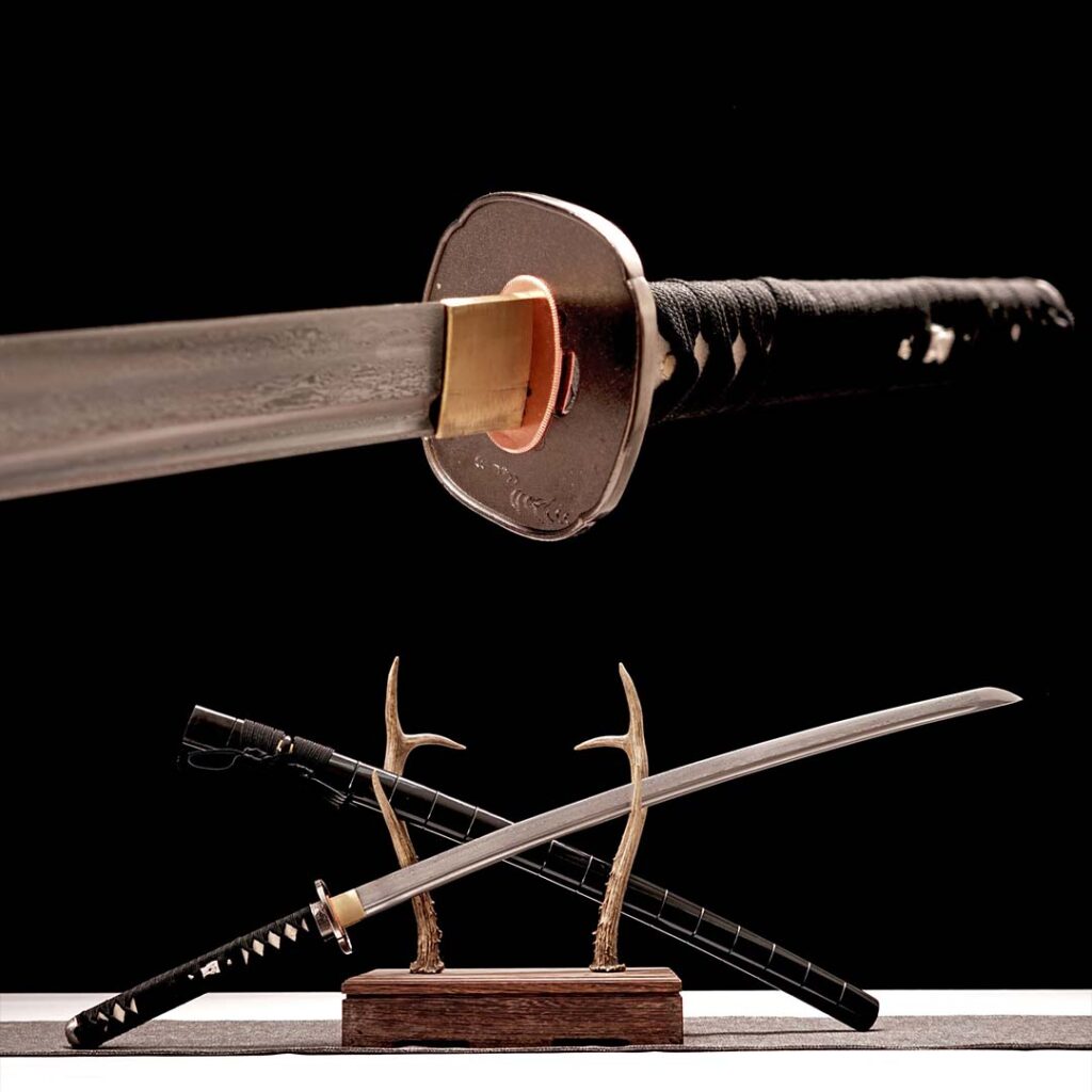 Katana Daisen (Acier Damas) | Katana Giapponese